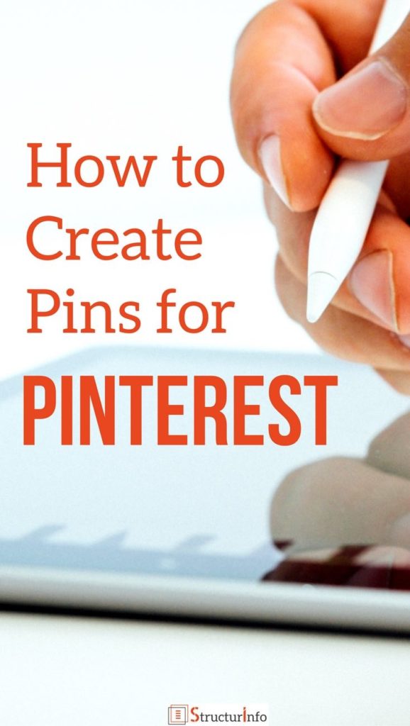 How to create a Pin for Pinterest - Pin Design & How to post (for ...